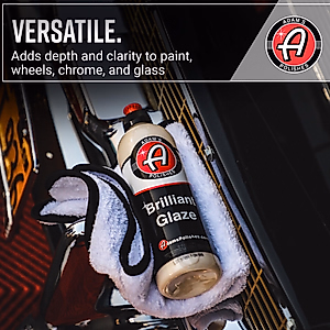 Adam's Polishes Brilliant Glaze 16oz - Amazing Depth, Gloss and Clarity - Achieve that Deep, Wet Looking Shine - Super Easy On and Easy Off