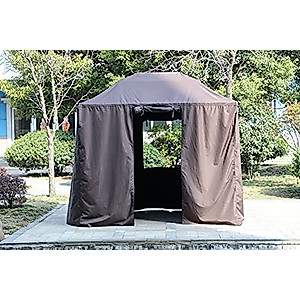 Grill Gazebo Winter Cover by Outdoor Casual - Fits 6'x8' Gazebo and Grill Gazebos