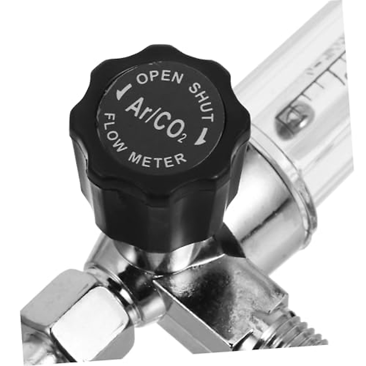OUNONA Barometer Flowmeter Tube Flowmeter Argon Air Flow Meter Argon Flowmeter Argon Gas Flow Meter Measurement Flowmeter Regulator Carbon Dioxide Flowmeter Plastic Transparent
