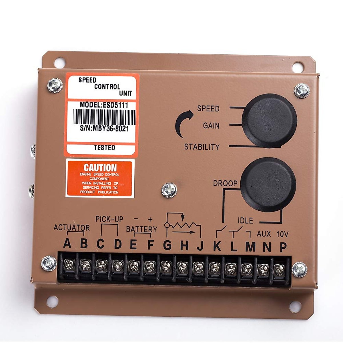 ADC225-24V Actuator + Governor ESD5111 + Magnetic Pickup Sensor MPU MSP675 For Generator 1 set Engine Actuator ADC225-24
