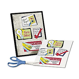 Avery 3270 Magnet Sheets, Printable, Inkjet, 8-1/2-Inch X11-Inch , 5/Bx, Matte We