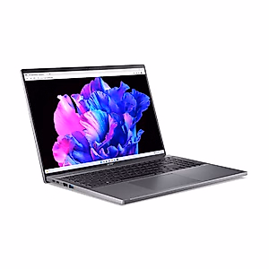 Acer Swift Go 16 Thin & Light Laptop | 16" 1920 x 1200 100% sRGB 400nit Display | Intel Core i5-1335U | Intel Iris Xe Graphics | 8GB LPDDR5 | 512GB Gen 4 SSD | Intel WiFi 6E AX211 | SFG16-71-52SD
