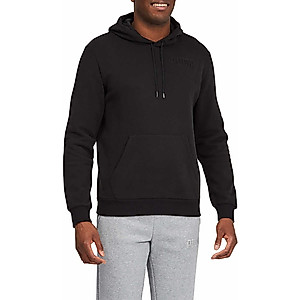 PUMA Mens Mid-weight Modern Basics V2 Fleece Hoodie (Black, XX-Large)