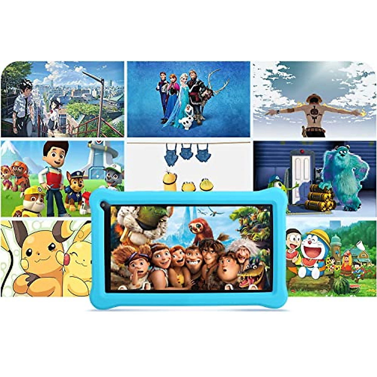 Kids Tablet Android 11 Tablet 7 inch for Kids, 3GB RAM 32GB ROM 128GB Expand,Google Certificated, Kids Software Pre-Installed, Bluetooth, WiFi.……