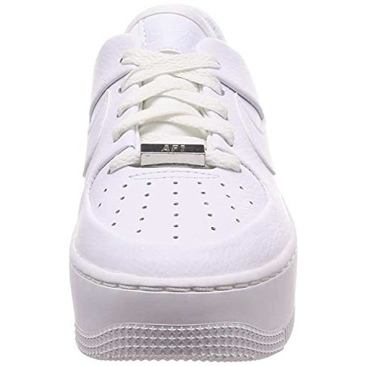 Nike Womens WMNS Air Force 1 Sage Low AR5339 100 Triple White - Size 9W