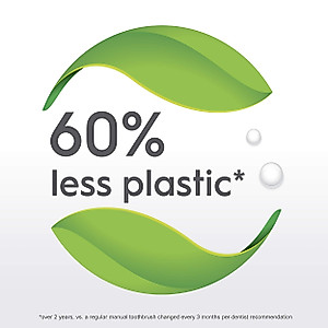 Oral-B Clic Toothbrush Replacement Brush Heads, White, 2 Count