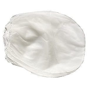 20Pcs 5 Gallon Regular Fine Mesh Bag Strainer, Elastic Top Paint Strainer, Super Tuff White Bag Filters for Use with Paint Guns and Sprayers or Gardening