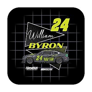 R and R Imports Nascar #24 William Byron 4-Inch Vinyl Decal Sticker Retro Design