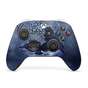 Head Case Designs Officially Licensed Brigid Ashwood Raven Art Mix Vinyl Sticker Gaming Skin Decal Cover Compatible with Xbox Series X/S Controller