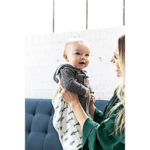 Copper Pearl 3-Layer Knit Security Blanket Set Sized 16" x 16" 2-Pack Pacific