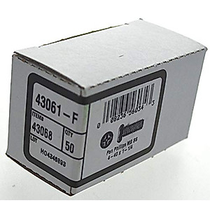Hillman 43068 4-40 x 1-1/4-Inch Stainless Pan Phillips Machine Screw, 50-Pack,Stainless Steel
