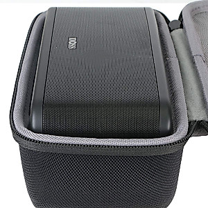 co2CREA Hard Travel Case Replacement for DOSS SoundBox Plus Portable Wireless Bluetooth Speaker (Black Case)