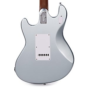 Sterling by Music Man 6 String Solid-Body Electric Guitar, Right, Firemist Silver (SR50-FSV-M2)
