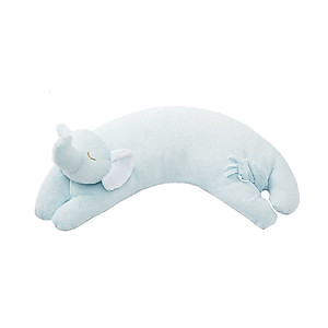 Angel Dear Elephant Pillow, Blue