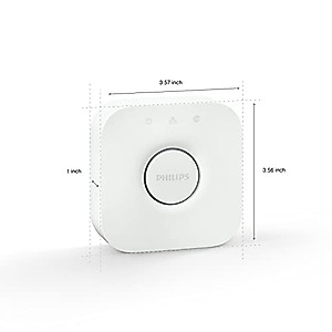 Philips Hue Bridge Smart Lighting Hub (Compatible with Amazon Alexa, Apple HomeKit and Google Assistant) - White