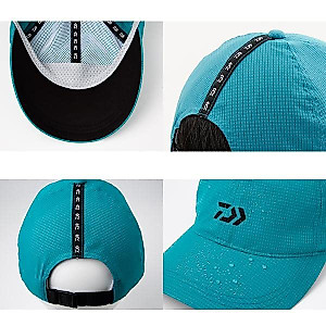 Daiwa DC-7323 Dry Cap, Wear/Headgear, One Size Fits Most, Various Black