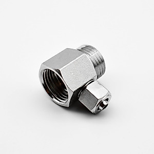 9' Polyurethane Hose with 1/2" Brass Mini Adapter. Connects the warm water from your sink to your BIDET bidet (Compatible with other Bidet brands)