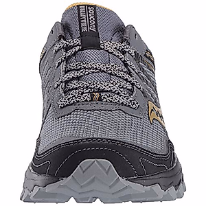 Saucony Men's Grid Excursion TR12 Trail Running Shoe, Silver | Gold, 10 W US