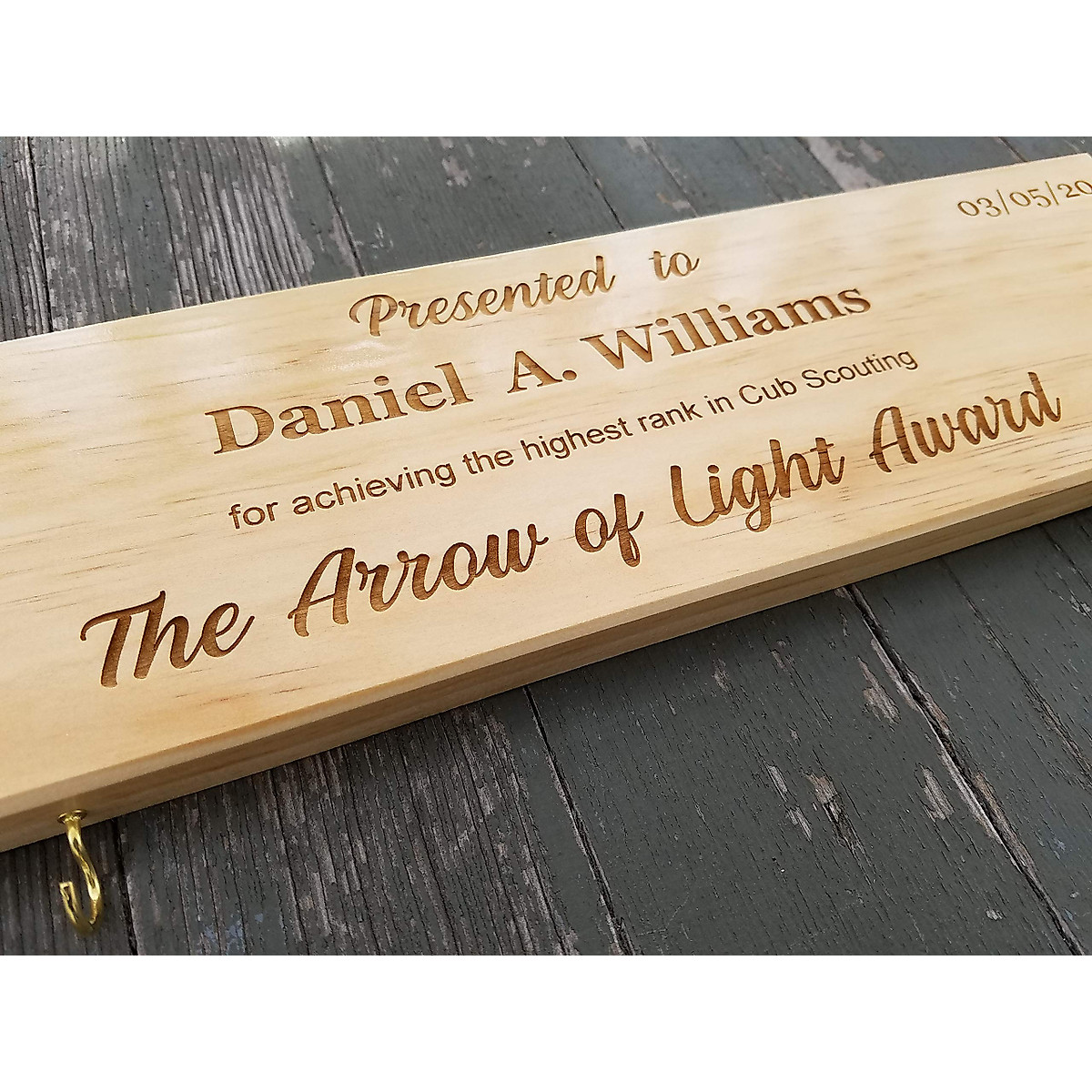 Arrow of light award, Arrow of light plaque, crossover ceremony
