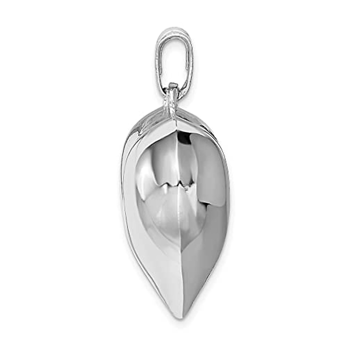 IceCarats 925 Sterling Silver Heart Necklace Love Pendant Charm 35mm x 28mm Only