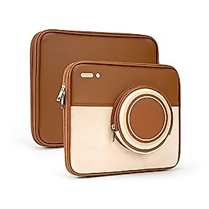 GeekShare Cute Camera 12.9 Inch Tablet Sleeve Case Compatible with iPad Pro(2021/2019/2018) Shockproof Case Compatible with iPad Pro Carrying Storage Sleeve Bag