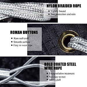 ProGoal Tennis Net 42FT Professional Heavy Duty Nylon Net, Compatible with All Standard Tennis Posts, IncludedIndoor Outdoor Court (Single-Layer Tennis net)