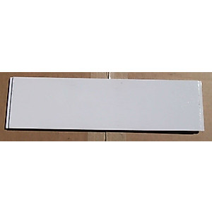 LINOXE Medicine Cabinet Replacement Shelf White - 3" Depth- 12" 12.5", 12.75", 13", 13.25", 13.5", 13.75", 14", 14.5" Length/3 Layer warp Resistant Plywood