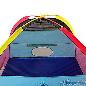 NARMAY® Play Tent Easy Joy Dome Tent for Kids Indoor/Outdoor Fun - 60 x 60 x 44 inch