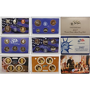 2007 U.S. Mint Proof Set Original Government Package