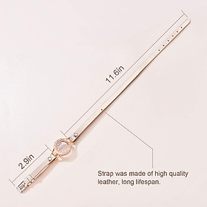 EVERLEAD Carving Round Aromatherapy Essential Oils Diffuser Locket Bracelet 316l Stainless Steel Real Leather Bracelet (Style 10)