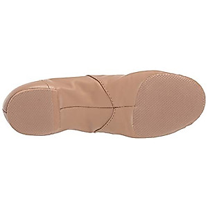 Bloch Women's Super Jazz Dance Shoe S0401L Ballet Flat, Tan, 7.5