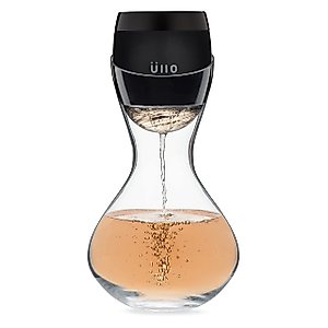 Ullo Chill Wine Purifier + Carafe. Remove Sulfites, Remove Histamines, Restore Taste, Aerate, and Chill with Ullo Purified Wine.