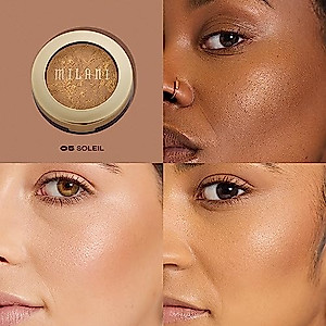 Milani Baked Bronzer - Soleil, Cruelty-Free Shimmer Bronzing Powder to Use For Contour Makeup, Highlighters Makeup, Bronzer Makeup, 0.25 Ounce