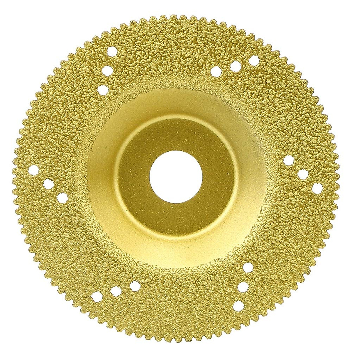 3.9" Diamond Grinding Disc, All Purpose Segmented Rim Diamond Blade for Cutting Rebar, Cast Iron, Concrete, Pavers, Tile, Granite, Laminate