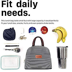 BALORAY Lunch Bag for Women Stylish Lunch Tote Bag Insulated Lunch Bags Lunch Box Insulated Lunch Container