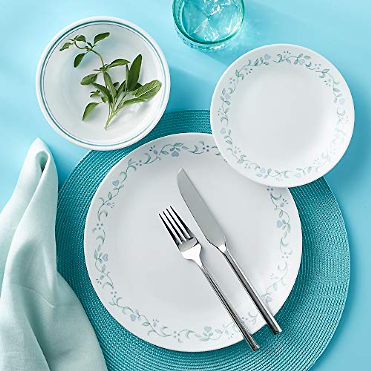 Corelle Country Cottage Lunch Plates - 8 Pack
