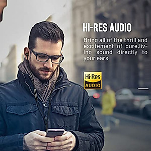 USB C Headphones, USB Type-C Wired Earphones in-Ear Earbuds Headset with Mic and Volume Control Compatible with iPad Pro, Samsung Galaxy S22 S21 Ultra S20 S20 FE, Google Pixel Xiaomi Huawei Oneplus