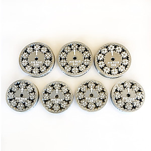 7-Piece Spin Dice Set: Silver