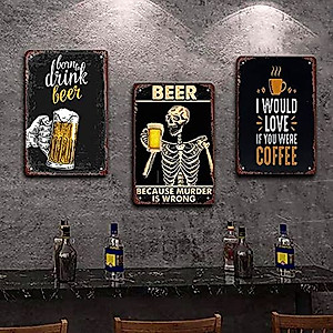 Retro Funny Metal Sheet Signs California, Redwoods and Deer, Wall Decoration, size:8 x 12