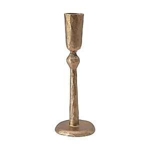 Creative Co-Op Hand-Forged Metal Taper, Antique Brass Finish Candle Holder