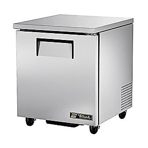 True TUC-27-HC 27" Single Section Undercounter Refrigerator, Solid Door