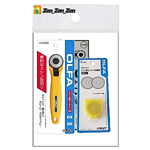 OLFA Perforation Cutter 28 235B / Replacement Blade(28mm) 2 Blades XB194 (with Our Shop Original Description of Goods)[ Zen_Zen_Zen Original Package]