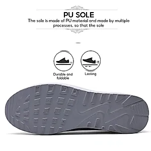 zebiceg Fitsshoes Women Orthopedic Sneakers, Detectionk Orthopedic Sneakers, Slip-On Light Air Cushion Orthopedic Sneakers, Orthopedic Shoes for Women, Provide Arch Support (Brown,9)