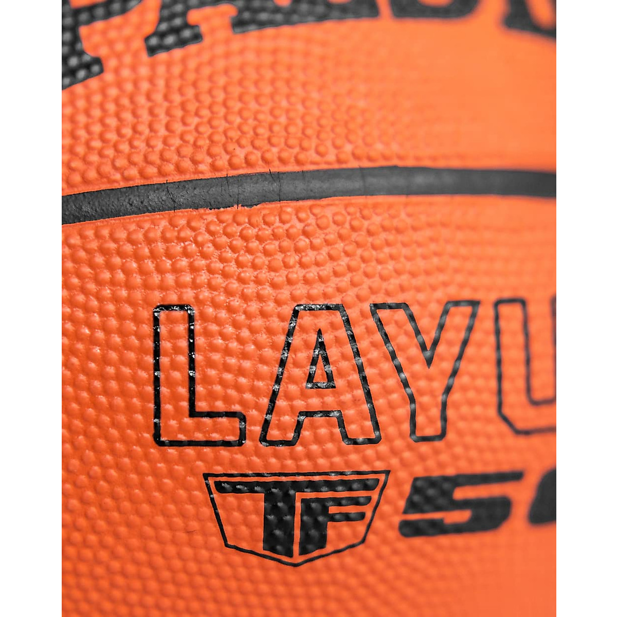 Spalding Layup TF-50 Ball 84332Z, Unisex Basketballs, Orange, 7 EU