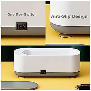 MAAYKOM Ultrasonic Jewelry Cleaner-250 ML Portable Professional Ultrasonic Clean Pod for Cleaning Jewelry Glasses Watches Shaver Head