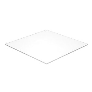 Falken Design Acrylic Plexiglass Sheet, White Translucent 55% (2447), 12" x 18" x 1/8"