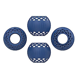 Hahace Protective Cover Compatible with HomePod Mini, Protective Case with Hollow Design Dust-Proof & Drop-Proof (Blue)