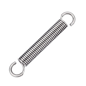 GNPADR 5-1/8" Recliner Sofa Chair Stainless Steel Spring Replacement Mechanism Tension Spring/Silver