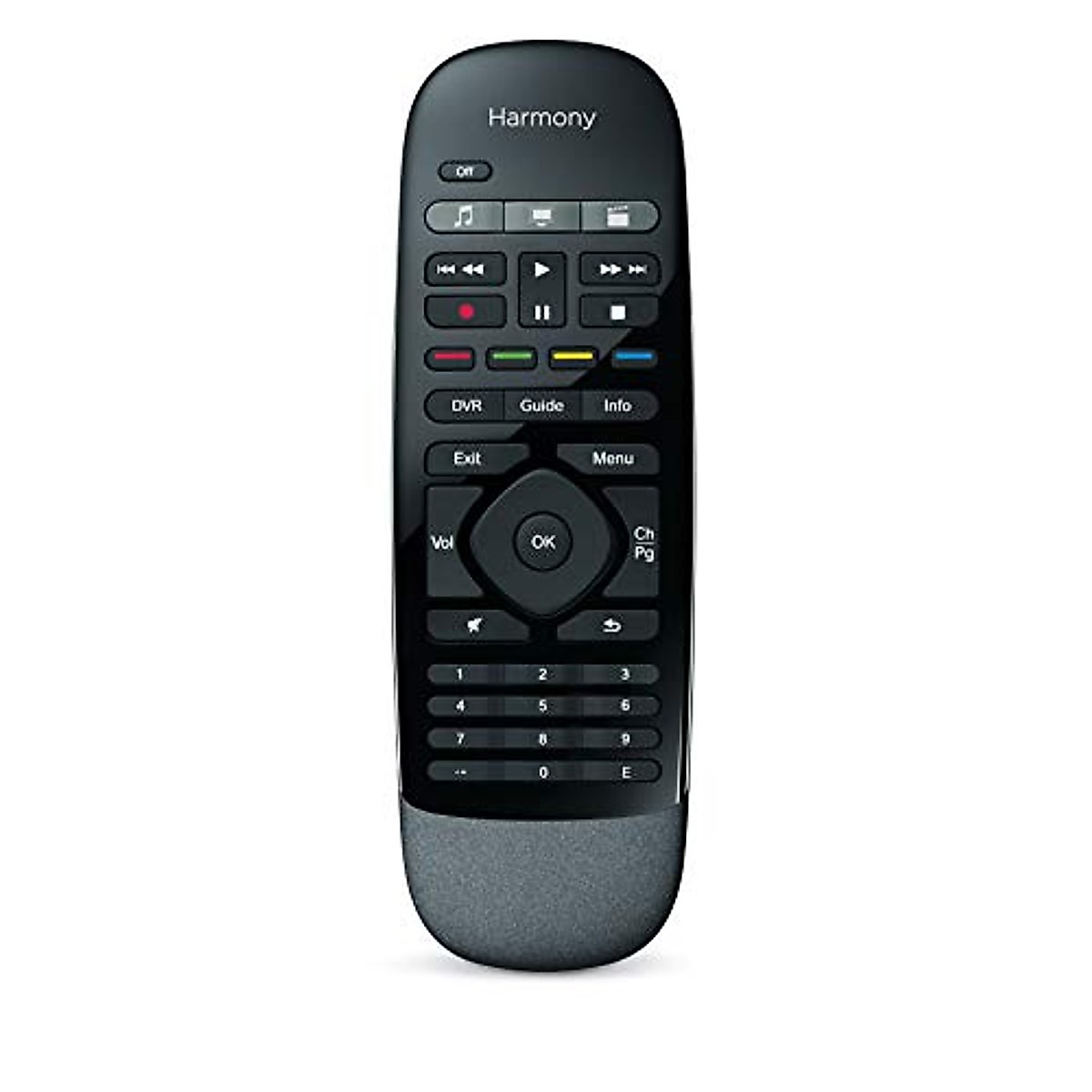 Logitech Harmony Smart Control with Smartphone App and Simple All in One Remote - Black
