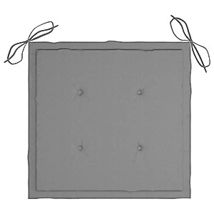 imasay Garden Chair Cushions 2 pcs Gray 19.7"x19.7"x1.2"